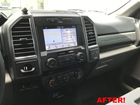2017-2018 Ford F-250 & F-350 SuperDuty 4″ to 8″ Sync 3 Touchscreen ...