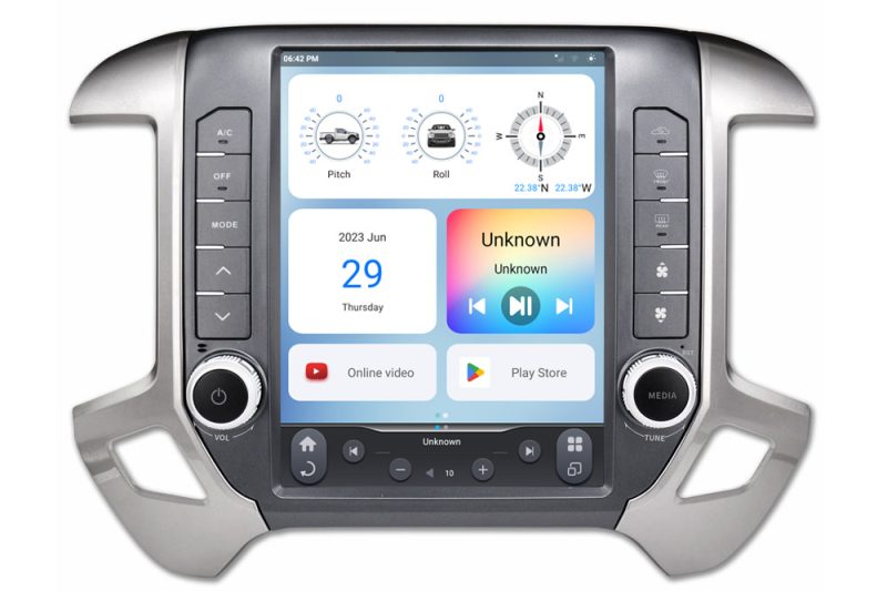 GEN 6 “T”-Style Radio for 2014-19 GM Trucks – ADC Mobile