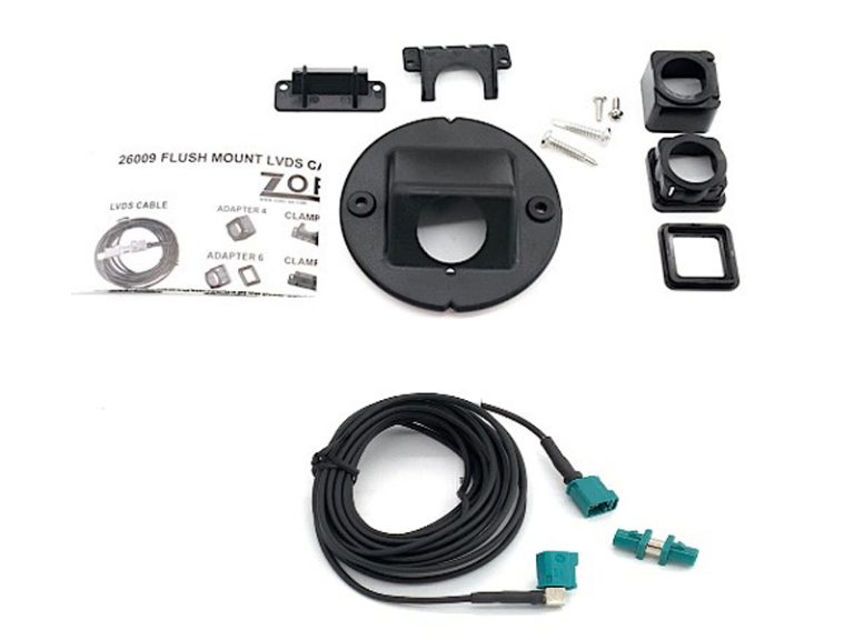 Flush Mount LVDS Camera Relocation Kit for 2022+ GM Truck Service ...